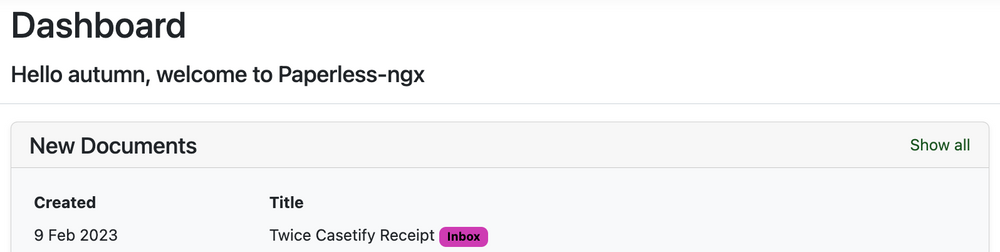 Over-engineering my document storage system with Paperless-ngx