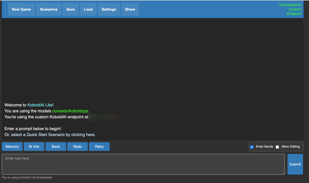 Run your own ChatGPT in 5 minutes of work with Kobold AI